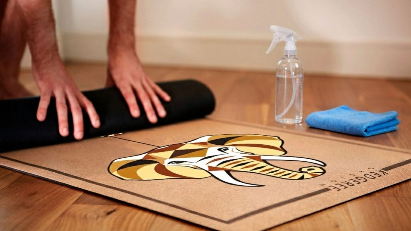 How to Clean a Cork Yoga Mat (UK Guide): Daily Care + Deep Clean